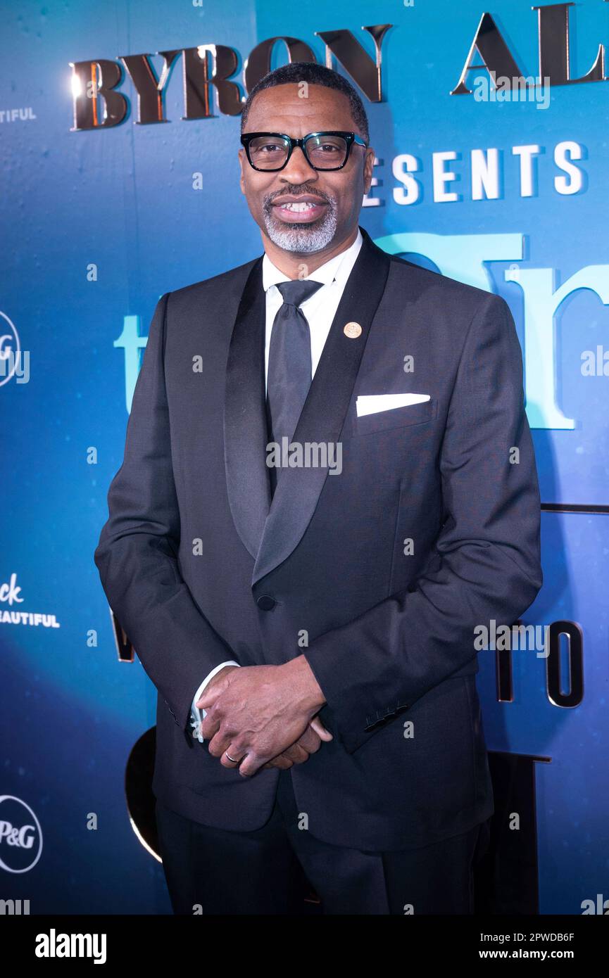 NAACP President Derrick Johnson arrives at theGrio’s Washington D.C ...