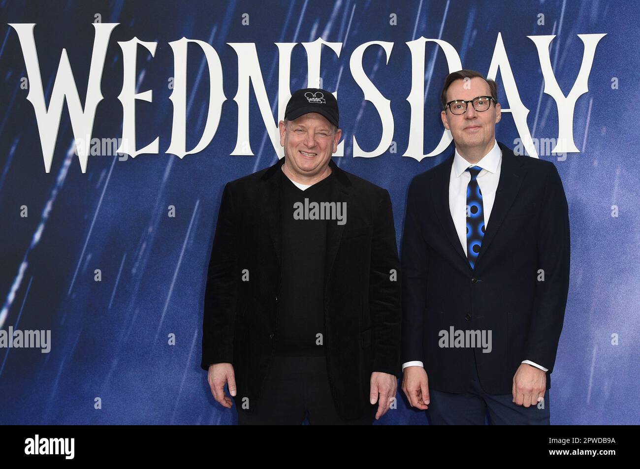 Alfred Gough,left, and Miles Millar attend a photo call with the cast ...