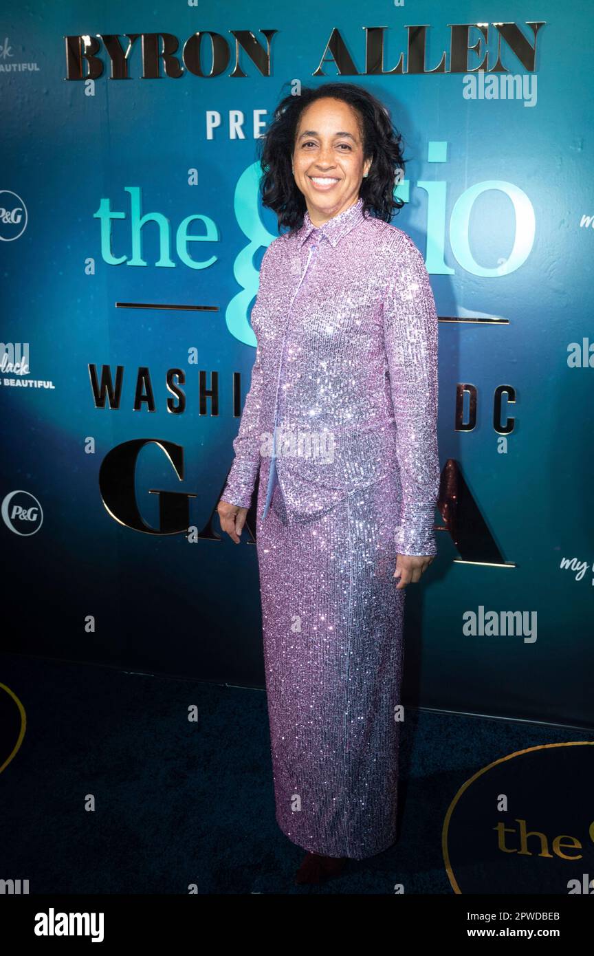 Geraldine Moriba arrives at theGrio’s Washington D.C. Gala presented by ...