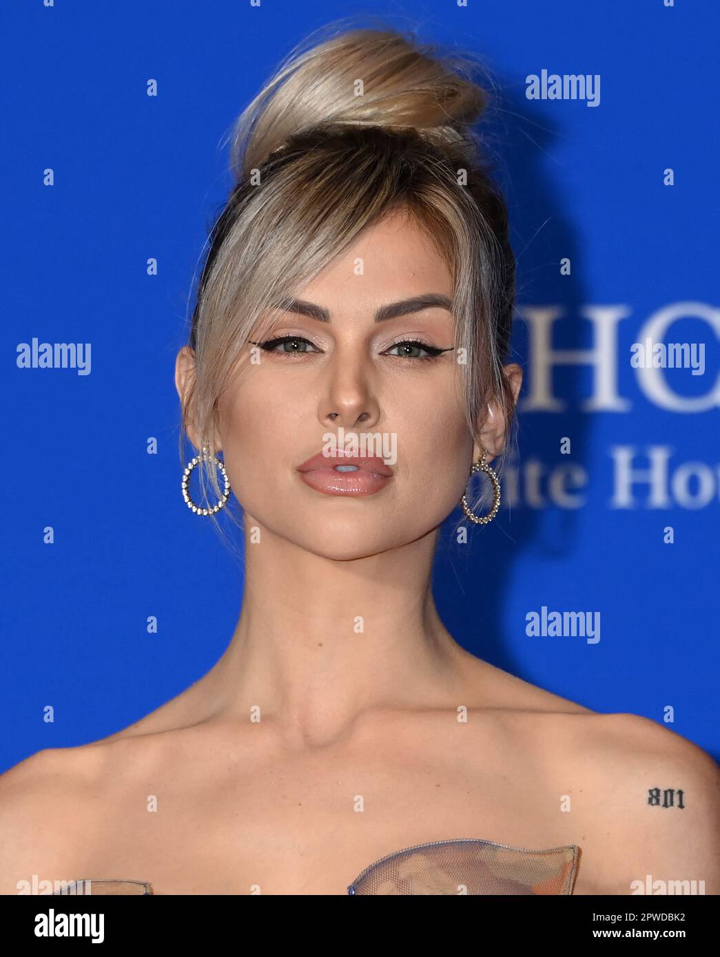 Washington, DC, USA. 29th Apr, 2023. Lala Kent arriving to the White ...
