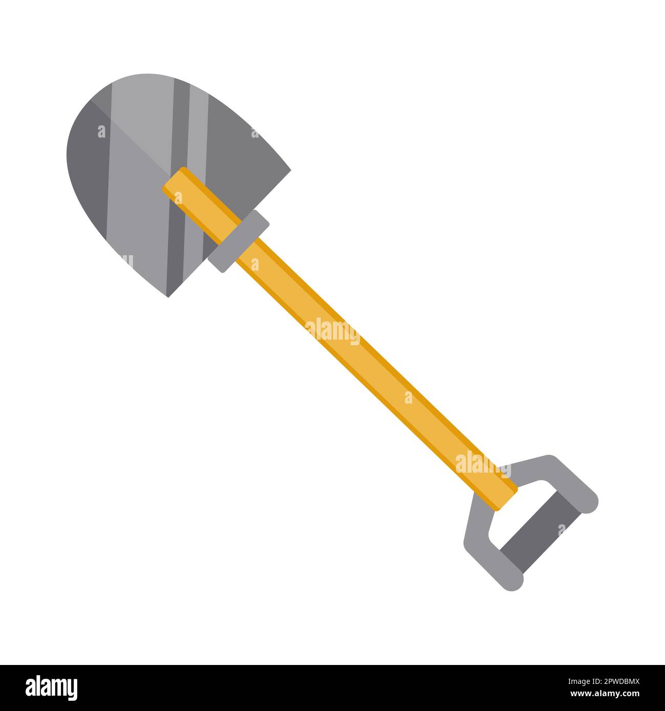 Mining spade vector illustration Stock Vector Image & Art - Alamy