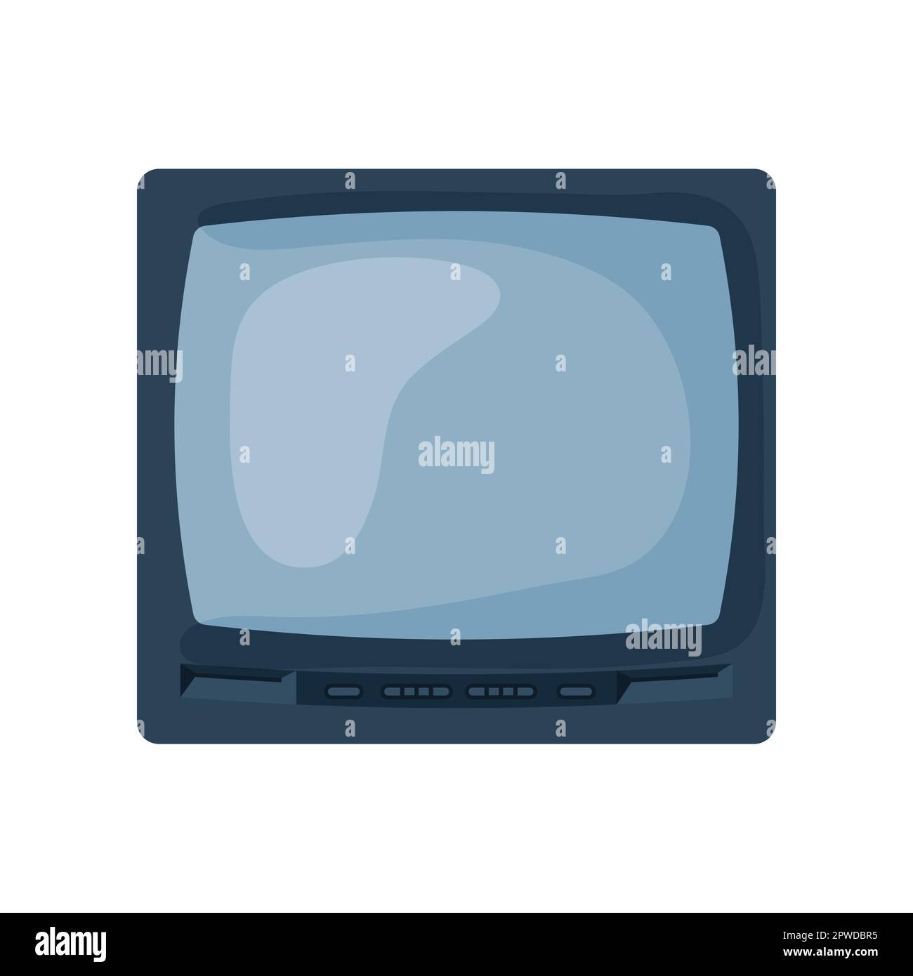 Vintage television screen 80s hi-res stock photography and images - Alamy