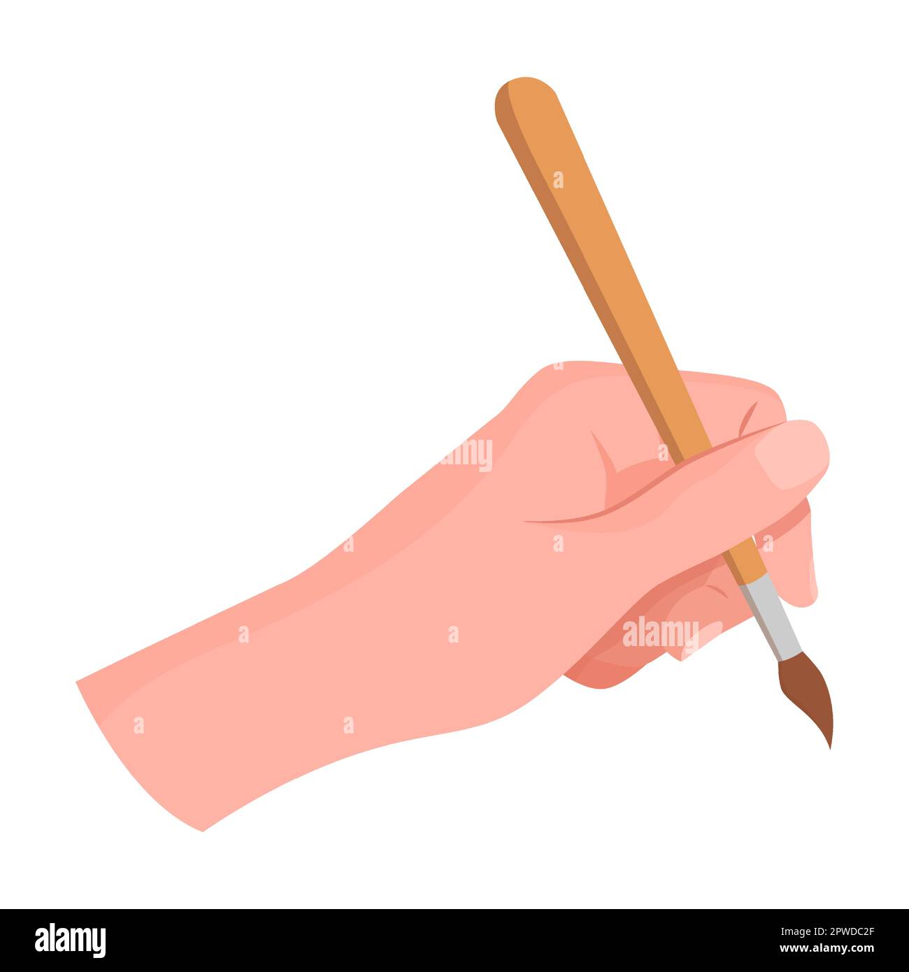 Left Hand Writing Clipart