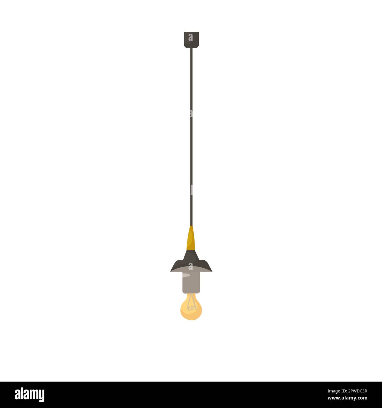 spherical ceiling Pendant lamp, light fixtures and cartoon illustration ...