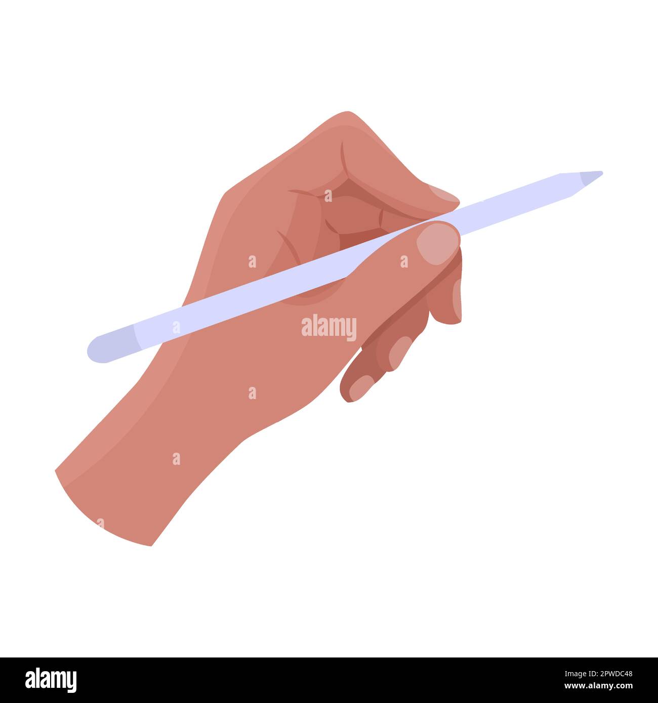 Left Hand Writing Clipart