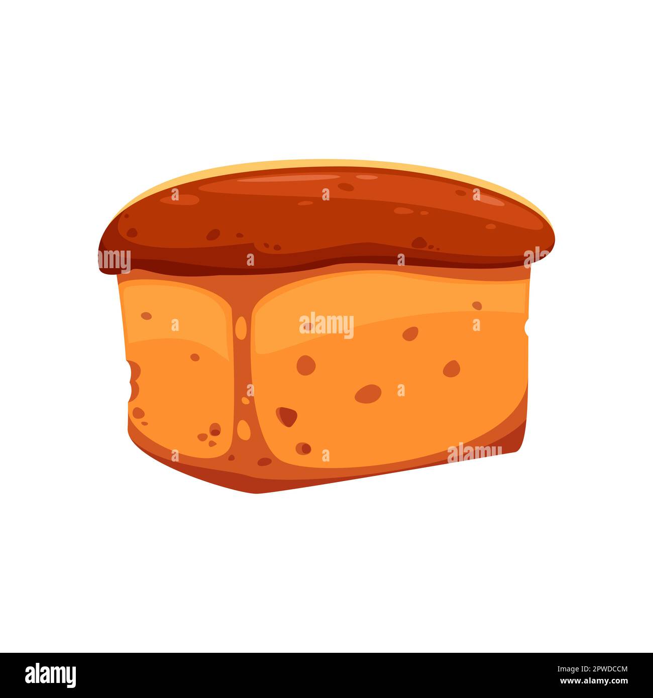 Loaf of bread cartoon illustration Stock Vector Image & Art - Alamy