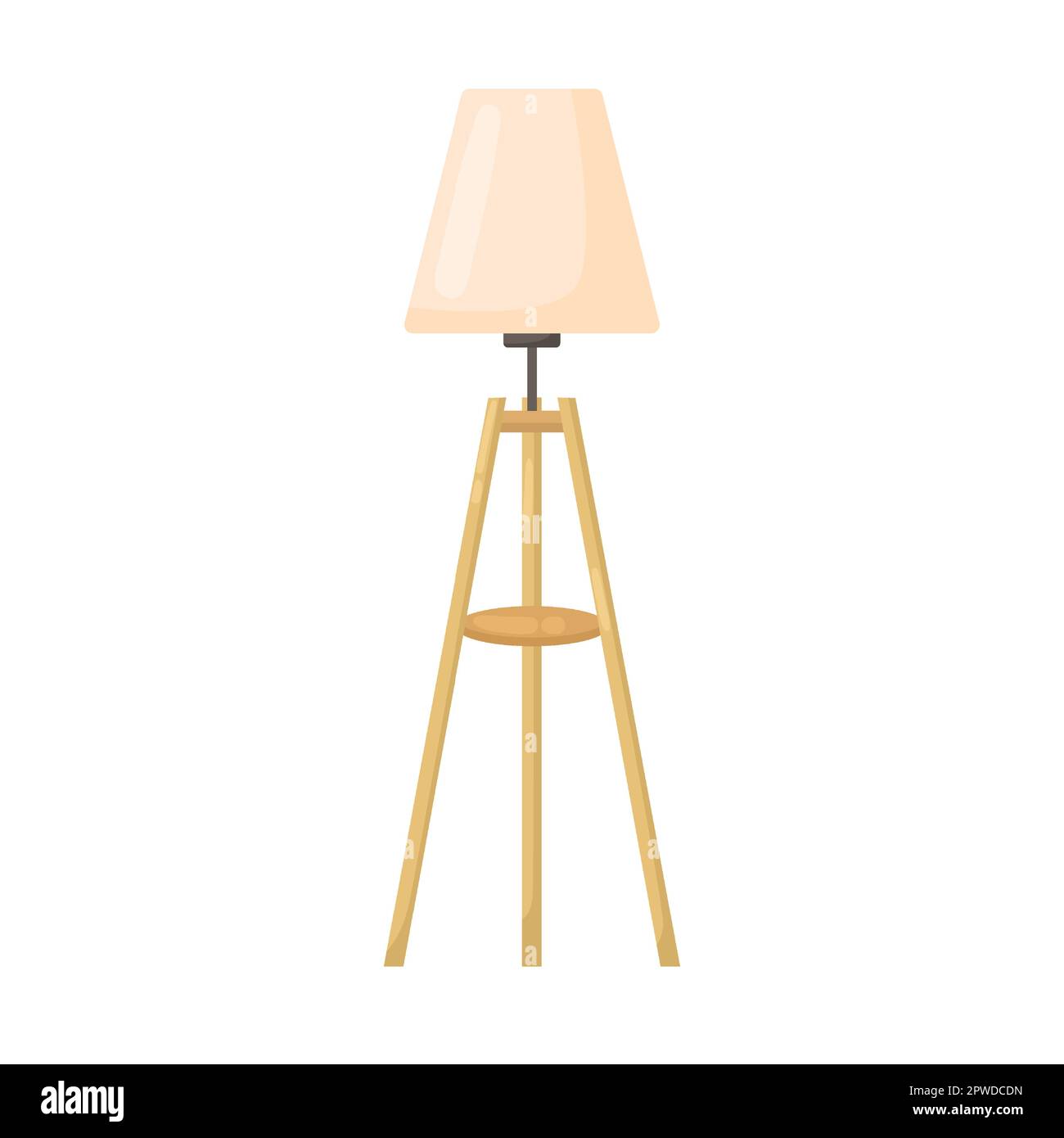 floor tripod Pendant lamp, light fixtures and cartoon illustration ...