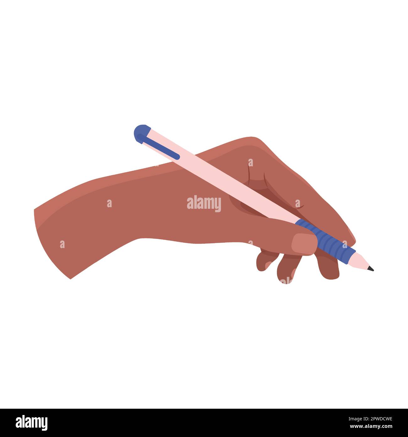 Left hand holding object Stock Vector Images - Alamy