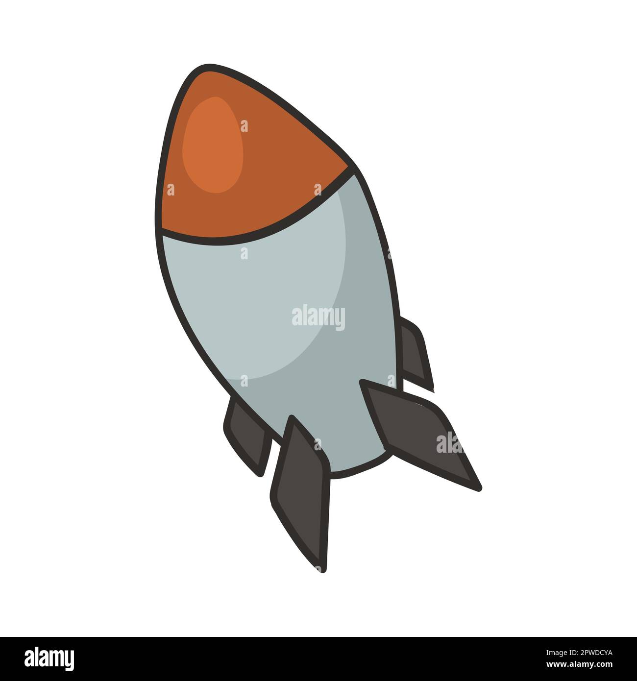 War rocket doodle cartoon illustration Stock Vector Image & Art - Alamy