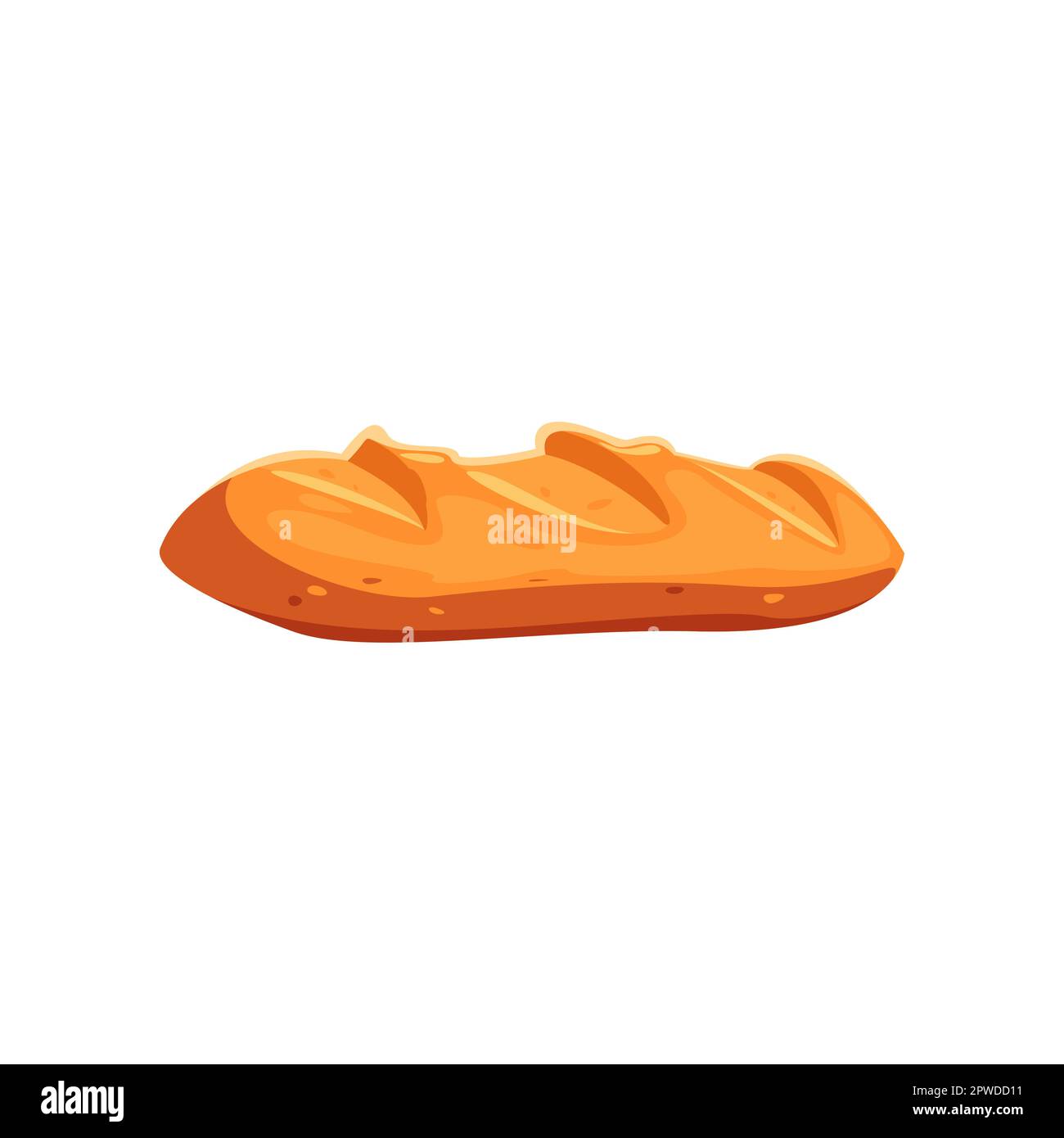 Baguette cartoon illustration Stock Vector Image & Art - Alamy