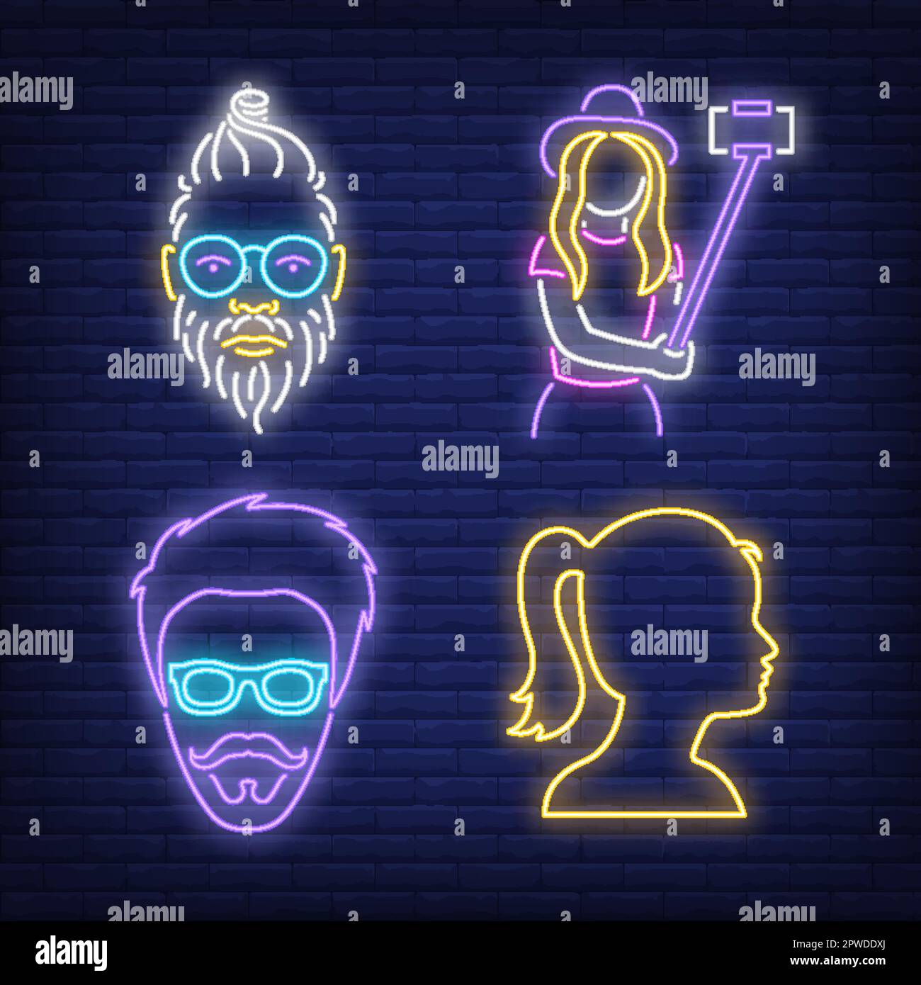 Millennial tourist Stock Vector Images - Alamy