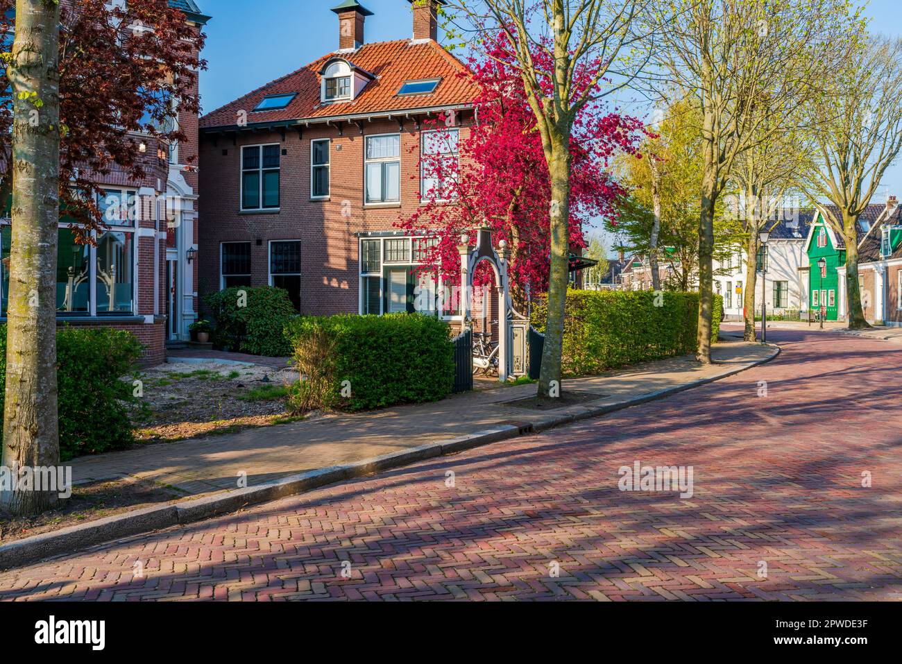 Zaandijk village in municipality of Zaanstad, Holland Stock Photo - Alamy