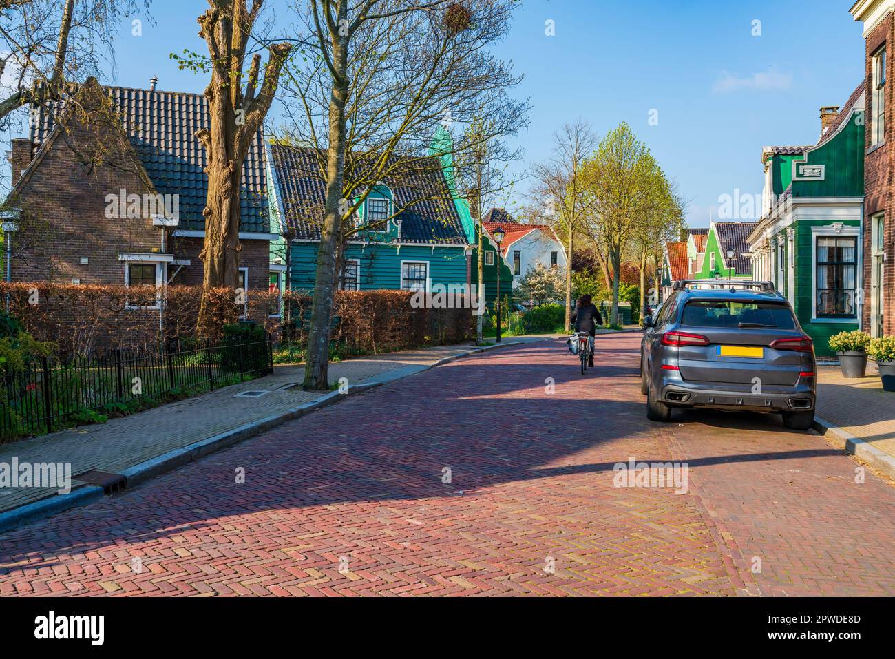 Zaandijk village in municipality of Zaanstad, Holland Stock Photo - Alamy