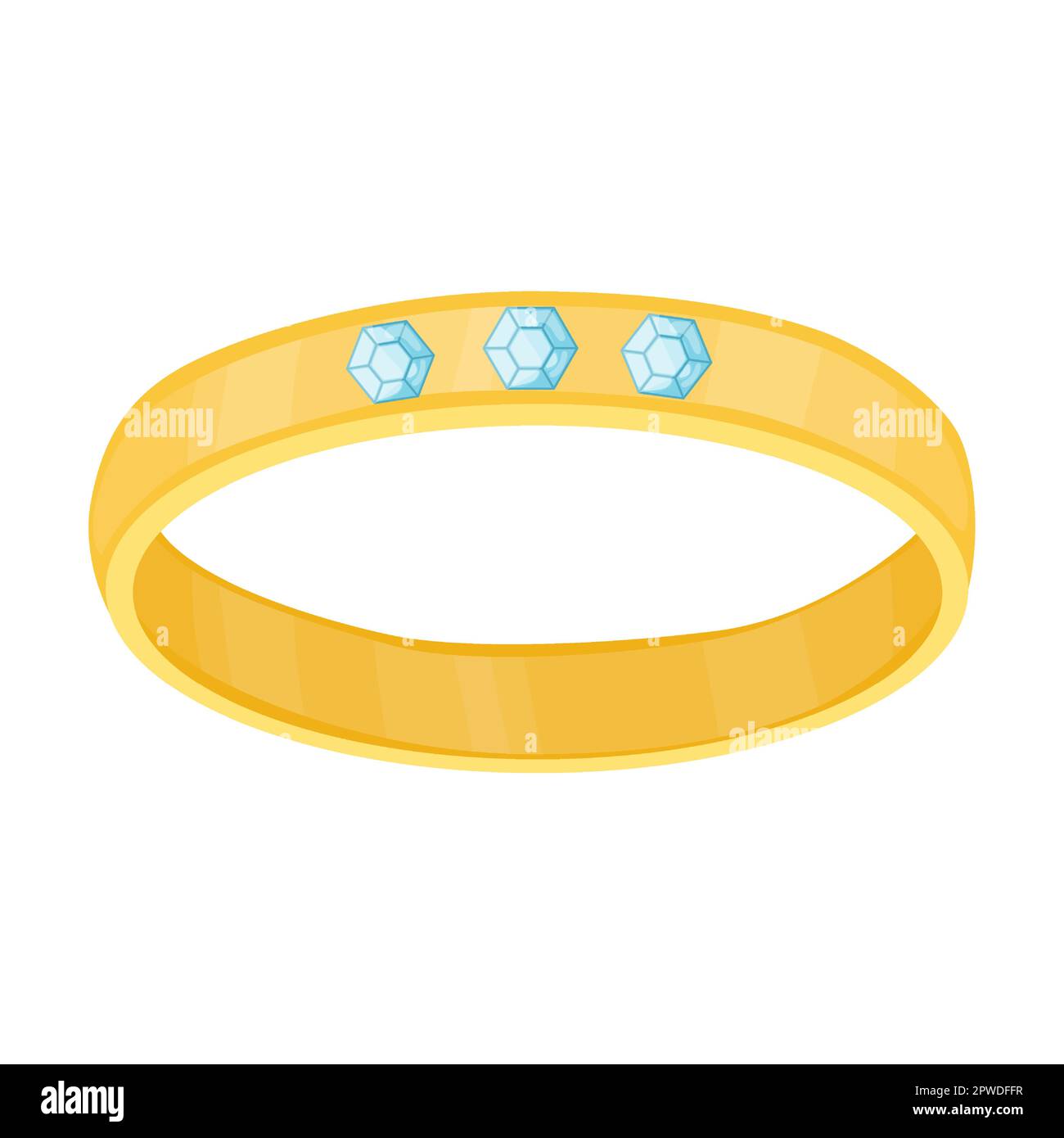 Cartoon Diamond Ring