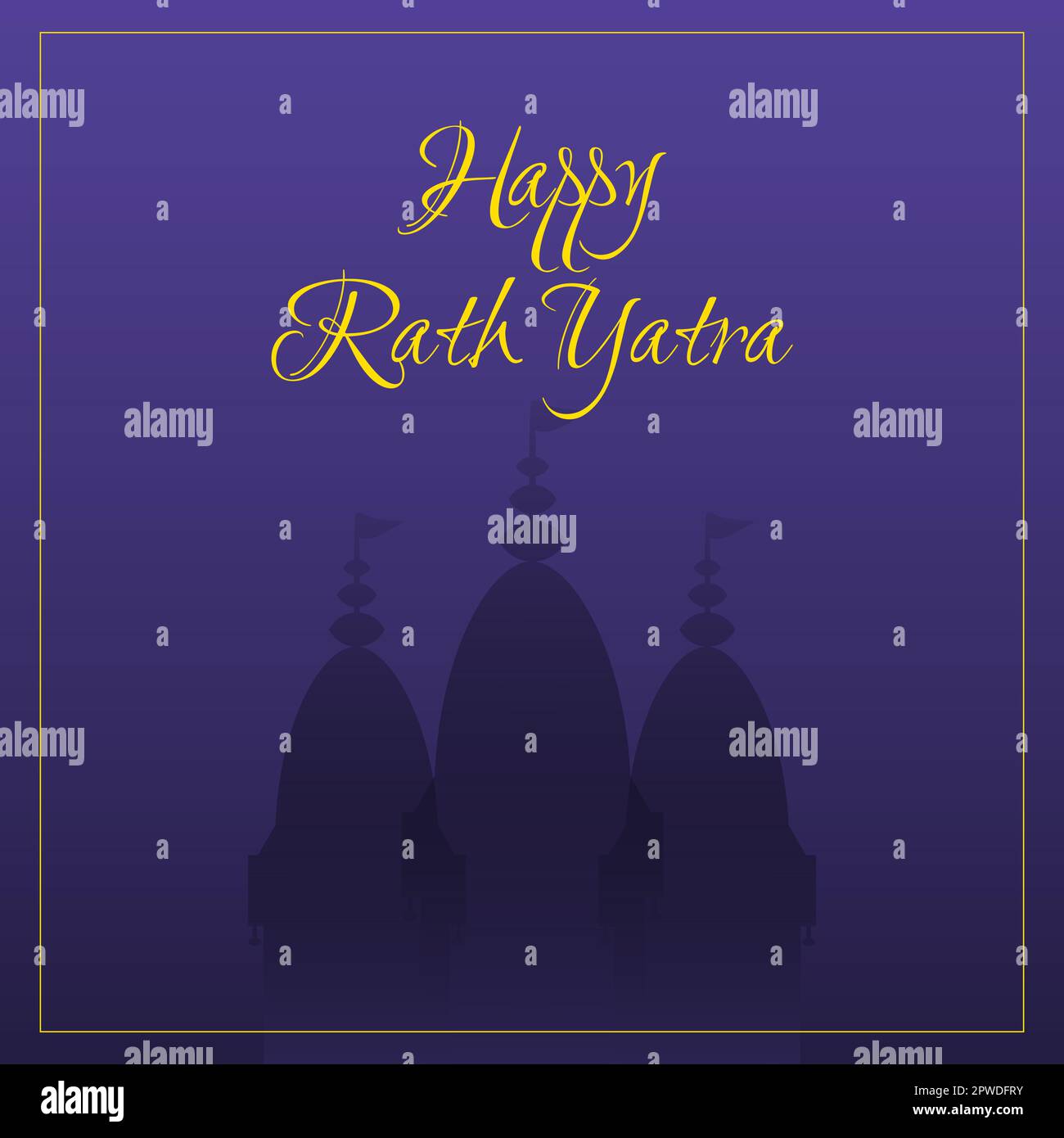 Vector Illustration of Ratha Yatra of Lord Jagannath, Balabhadra and ...