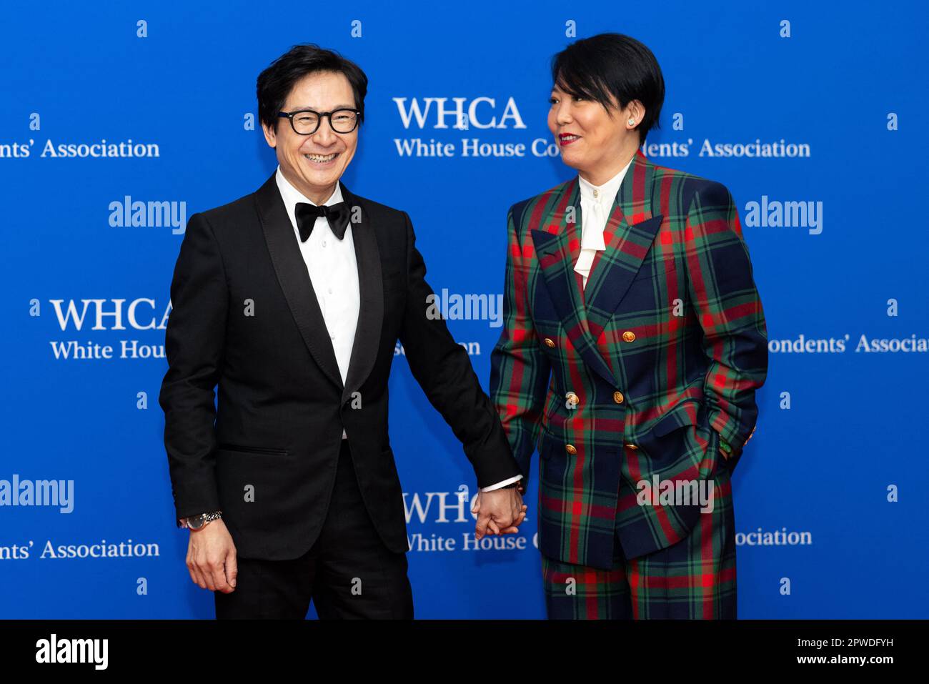 Washington, United States. 29th Apr, 2023. Ke Huy Quan and Echo Quan ...