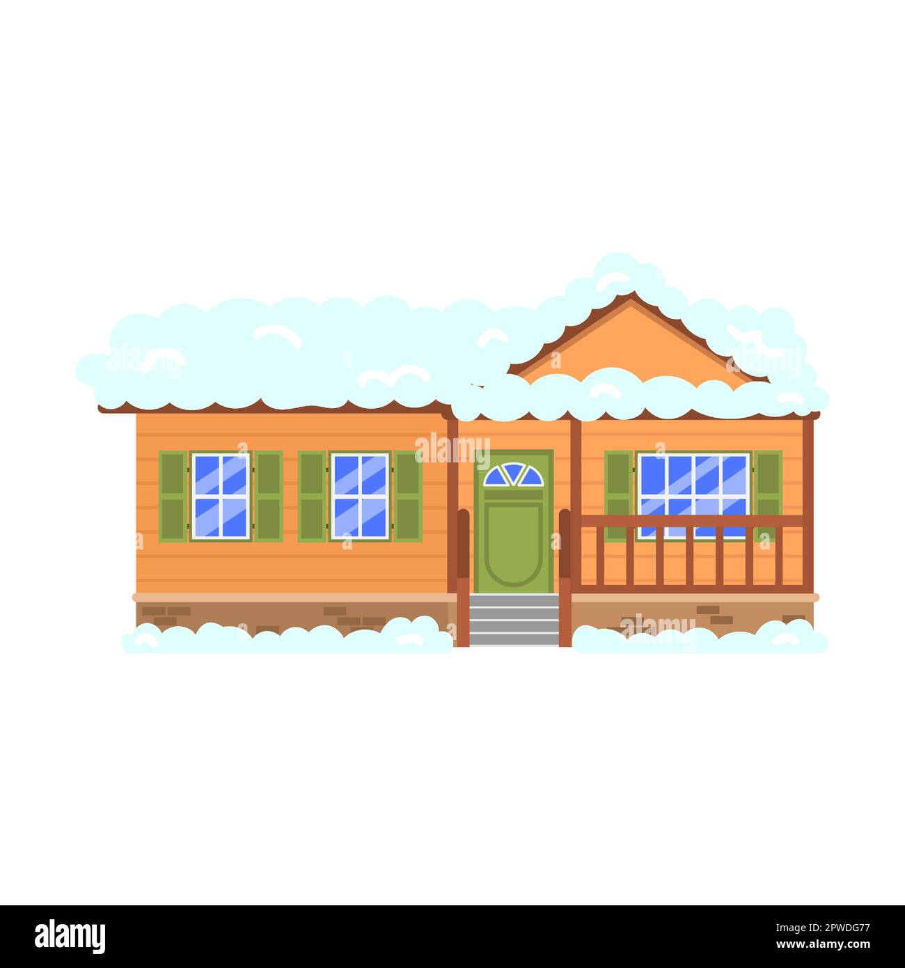 Small cabin on rural Cut Out Stock Images & Pictures - Alamy