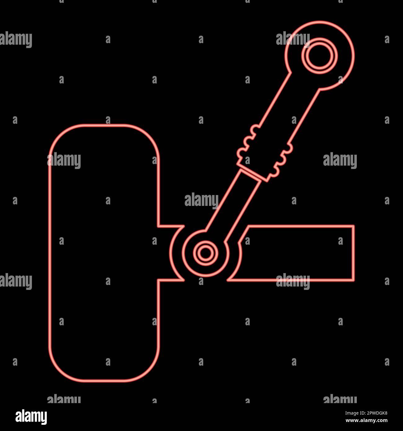 Car suspension system Stock Vector Images - Alamy