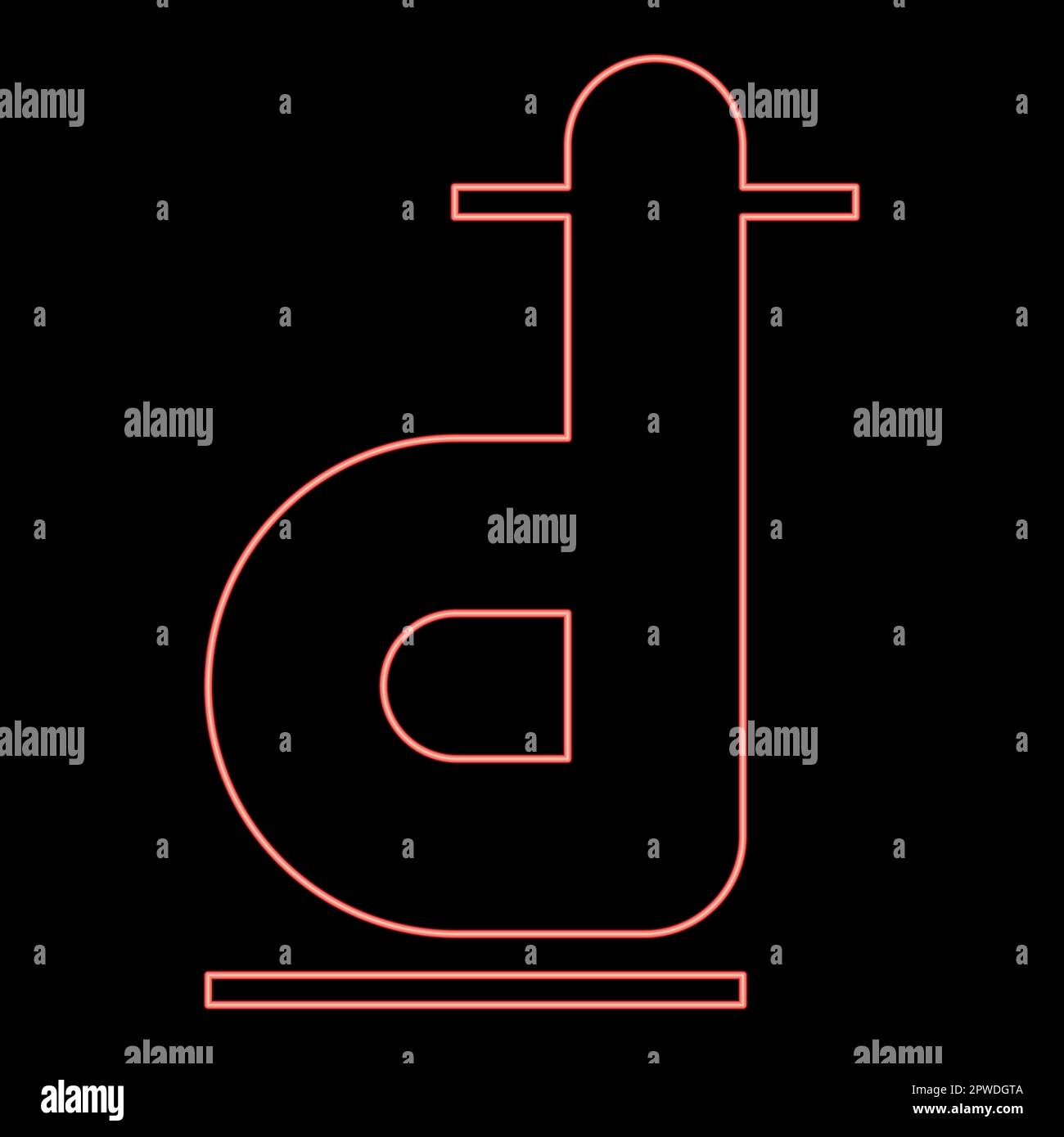 Neon dong sign Vietnamese money symbol Thai currency VND Vietnam cash ...