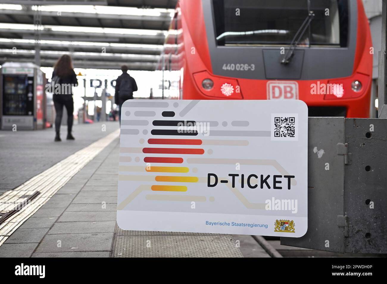 Theme image -The 49 Euro D-Ticket. The Germany-Ticket will be available ...