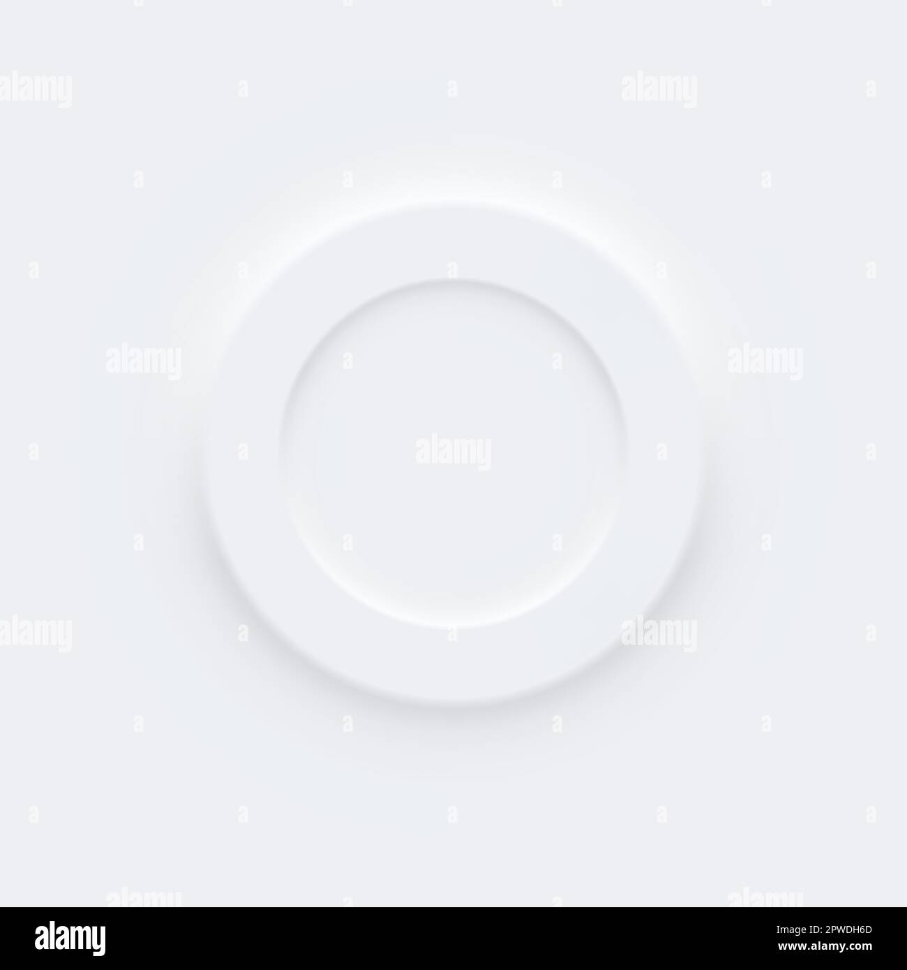 Neomorphic background, user interface element. Soft minimalist design. Neomorphism shape design ...