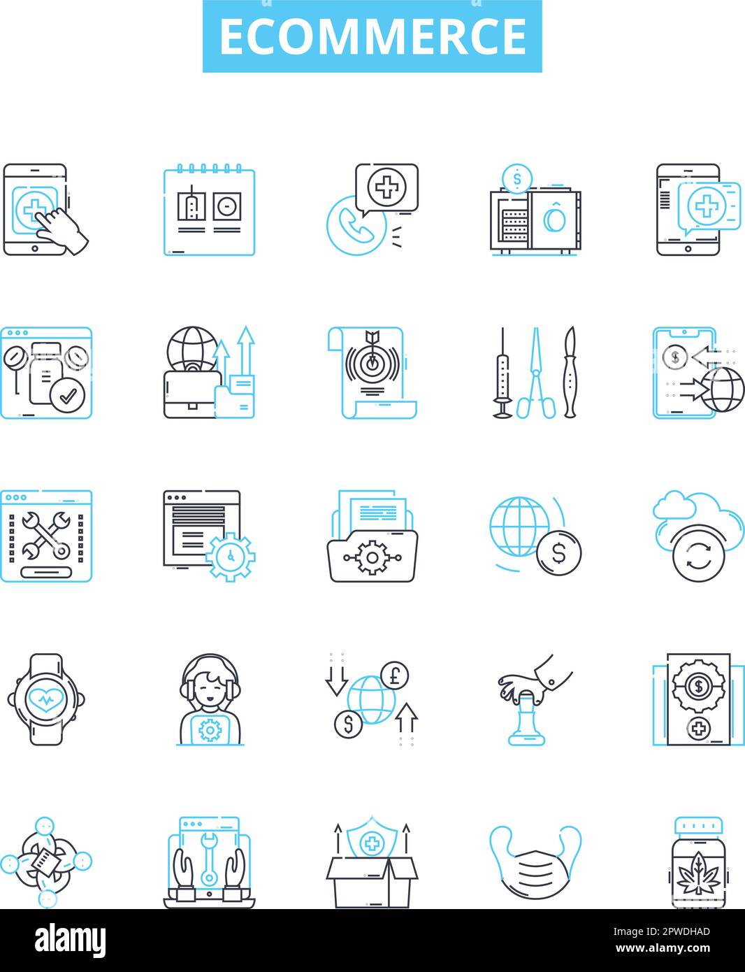 Digital retailers Stock Vector Images - Alamy