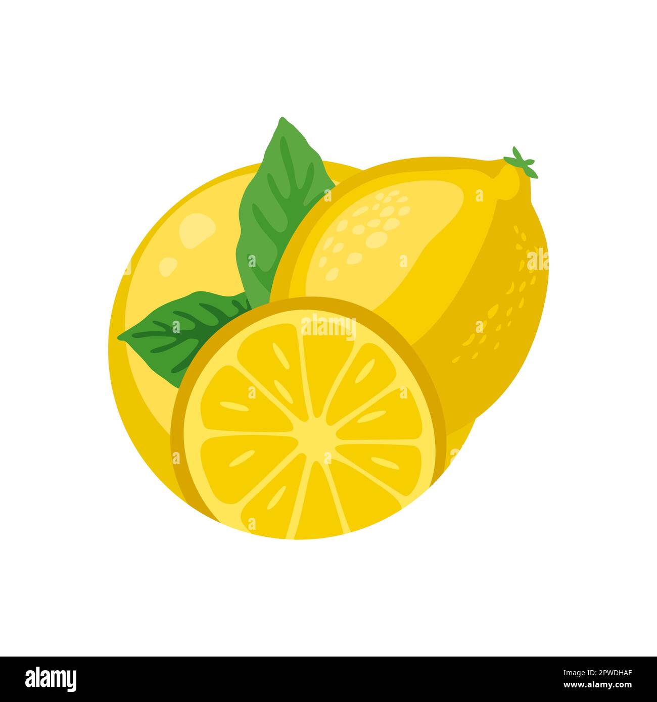 Lemons for homemade facial mask vector illustration Stock Vector Image ...