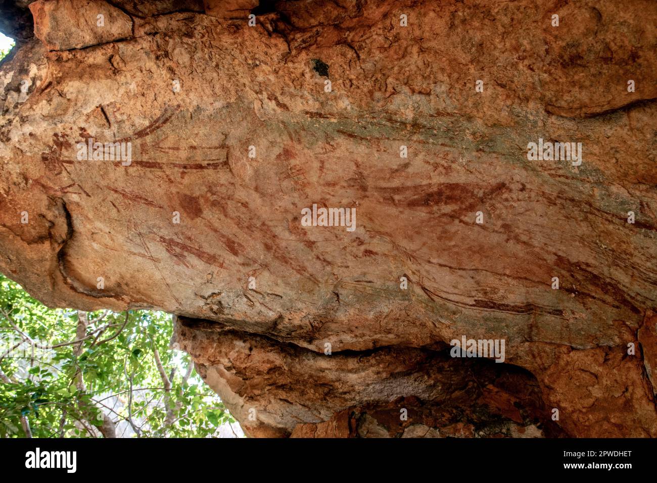 Wunambal Gaambera Uunguu Gwion Art, Jar Island, Kimberley Coast, WA ...