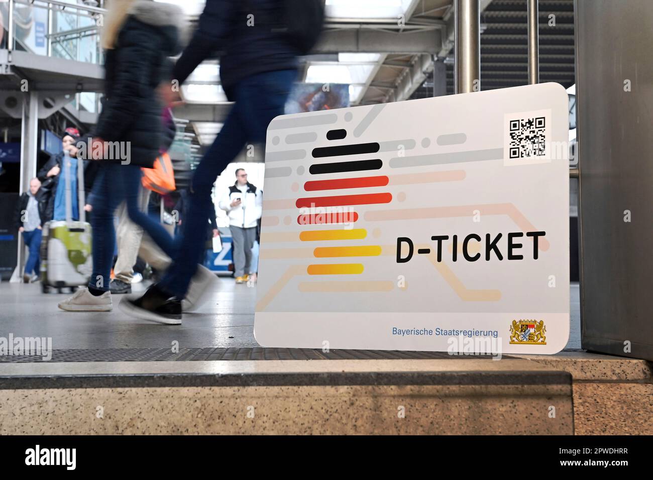 Theme image -The 49 Euro D-Ticket. The Germany-Ticket will be available ...