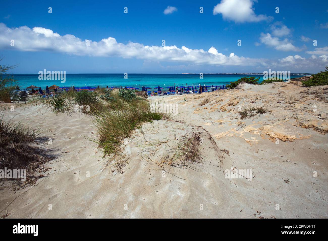 La spiaggia di punta della suina nel Salento in Puglia Stock Photo - Alamy
