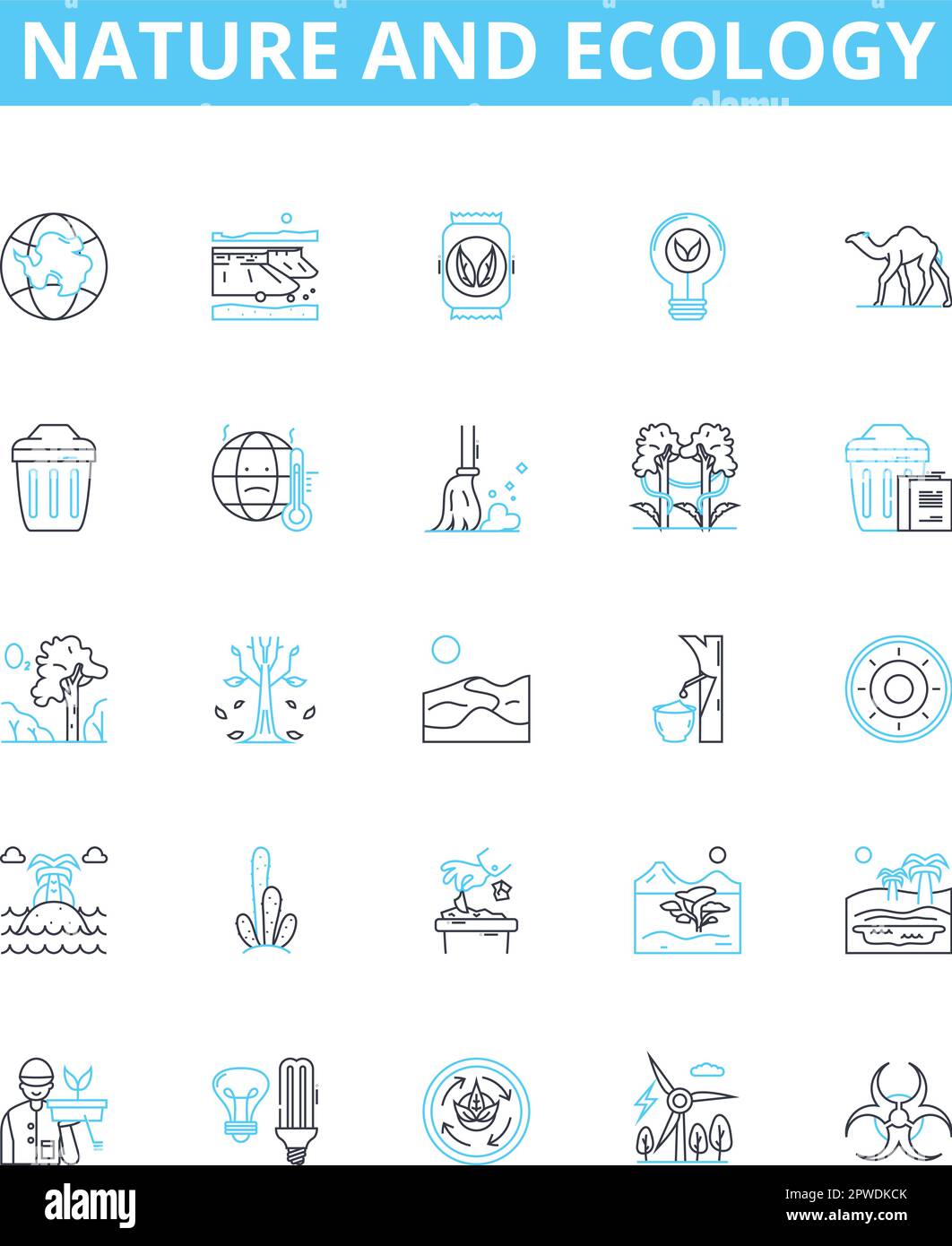 Nature and ecology vector line icons set. Ecology, Nature, Environment ... Nature and ecology vector line icons set. Ecology, Nature, Environment ...