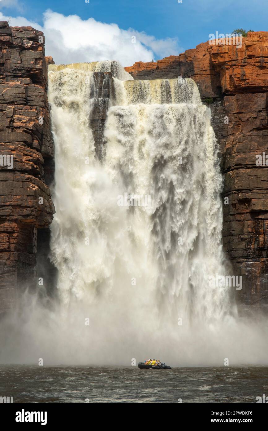 King George Falls, Kimberley Coast, WA, Australia Stock Photo - Alamy