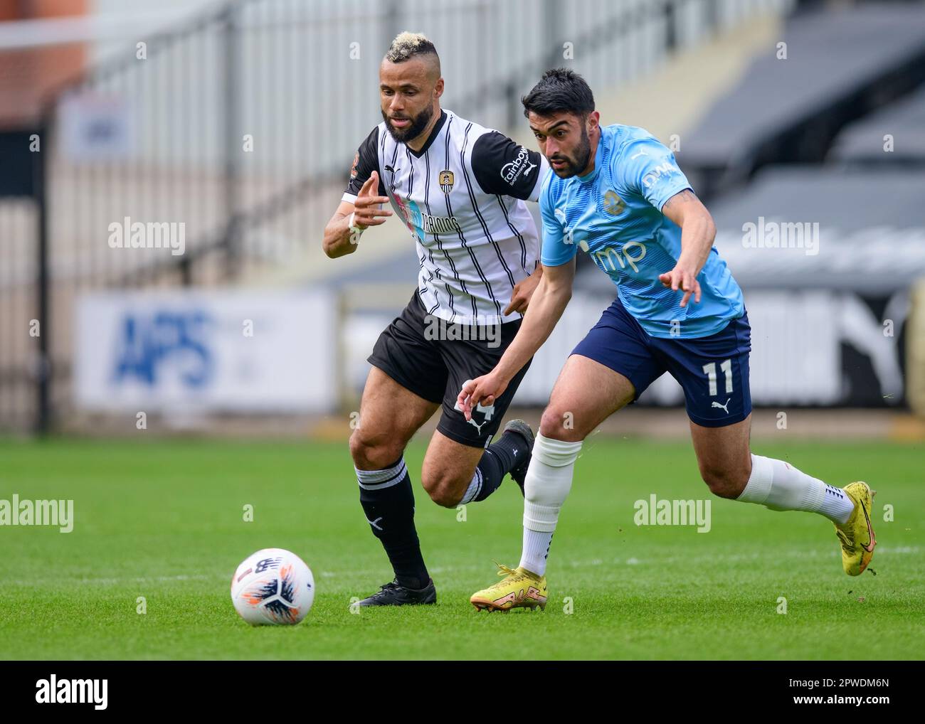 Meadow Lane Football Stadium, Nottingham, UK. 29 April 2023 at 1730hrs ...