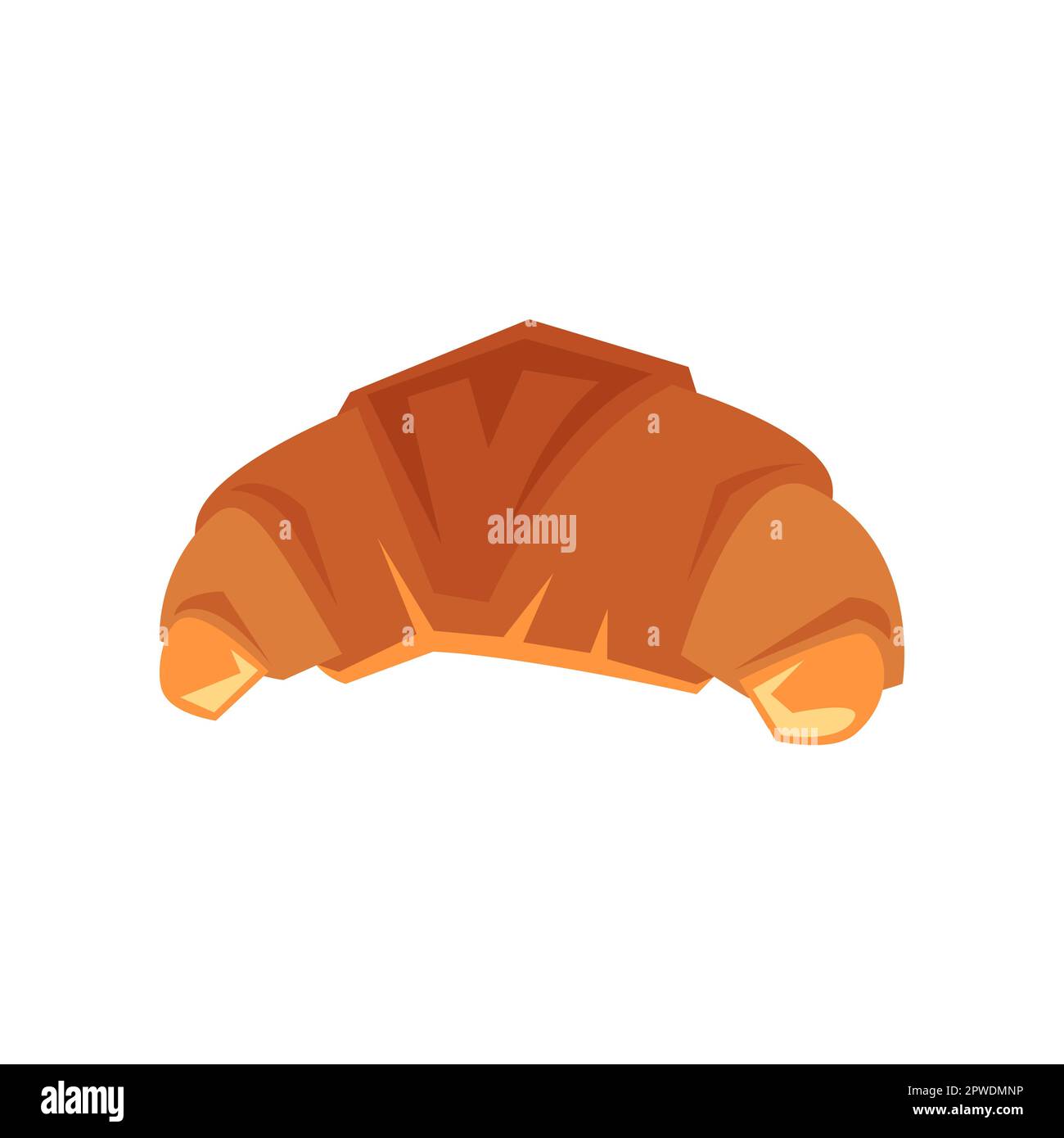 Croissant vector illustration Stock Vector Image & Art - Alamy