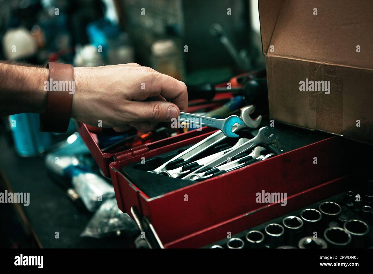 Theres nothing that cant be fixed with the right tools. mans hand ...