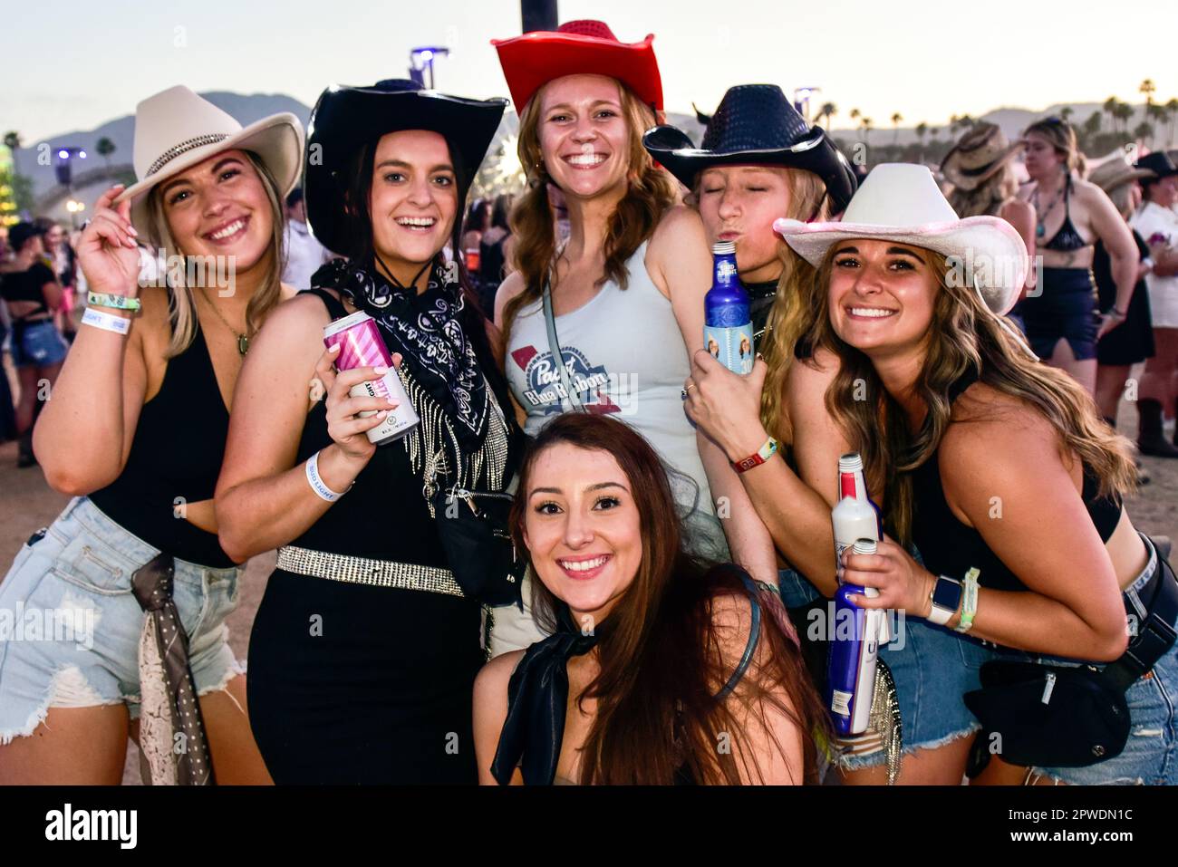 Festival goers coachella hi-res stock photography and images - Alamy