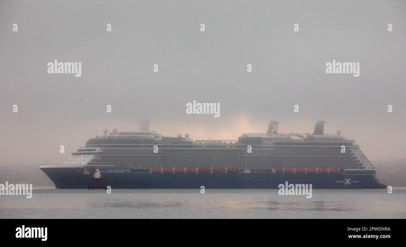 Cobh, Cork, Ireland. 30th April, 2023. Cruise ship Celebrity Silhouette ...