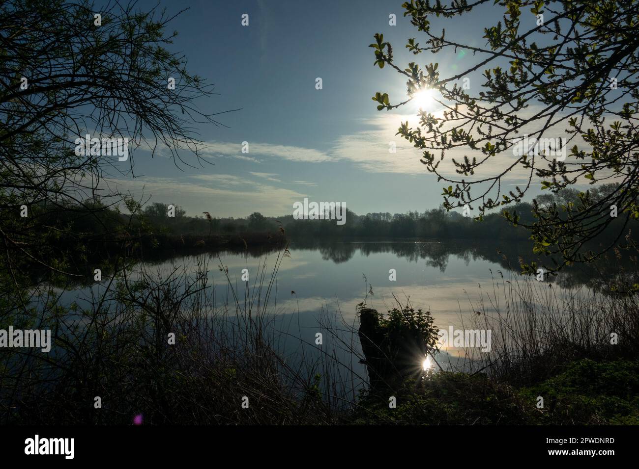River Yare, Sunrise Stock Photo - Alamy