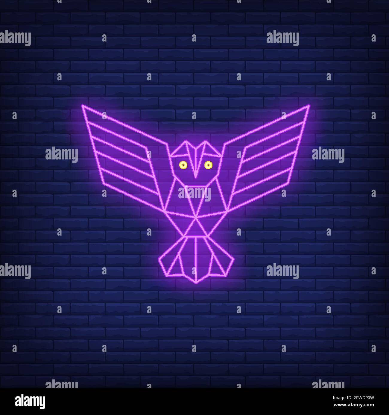 Geometric owl hi-res stock photography and images - Alamy