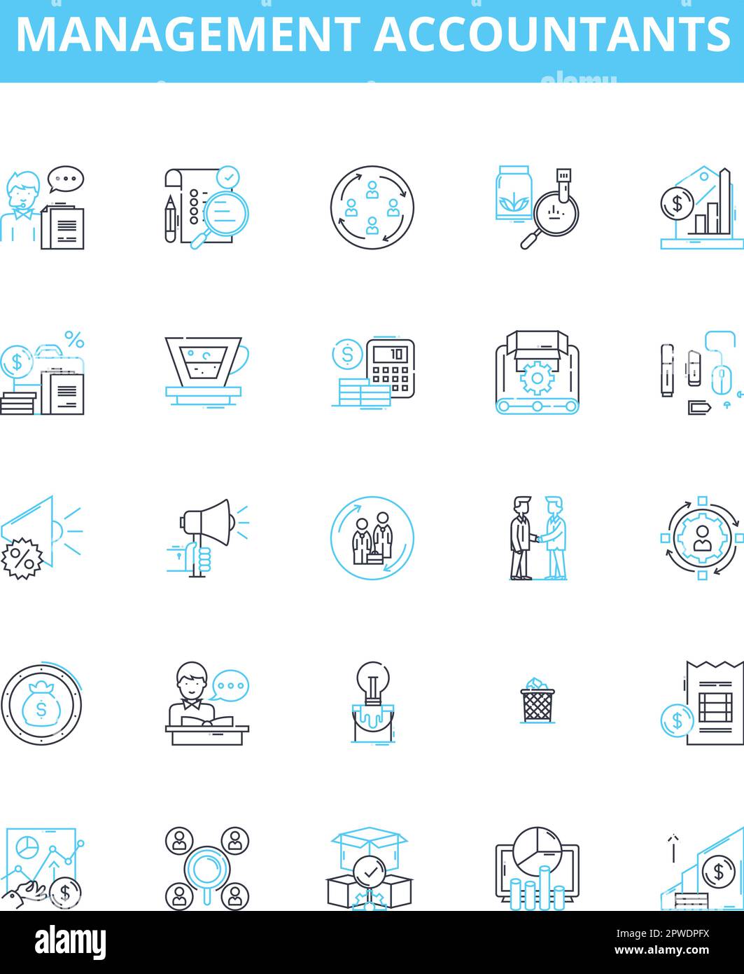 Cfo icon hi-res stock photography and images - Alamy