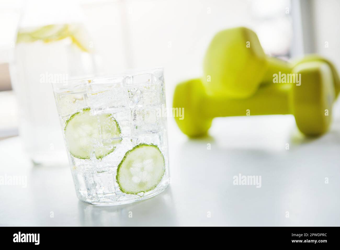 Let water be the fuel for your healthy lifestyle. a glass of water and ...