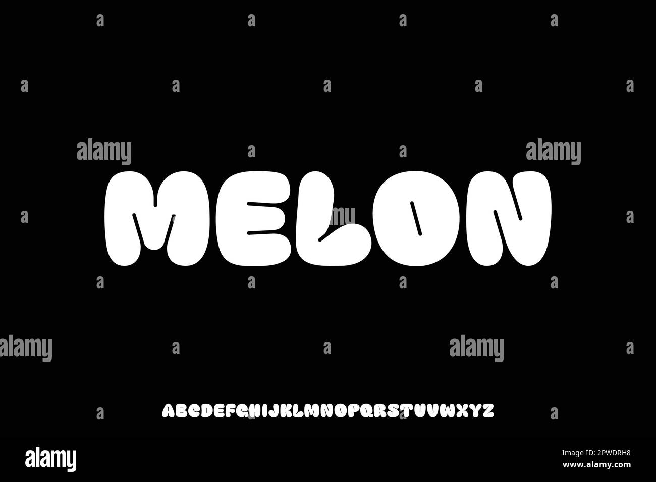 Unique font style Stock Vector Images - Alamy