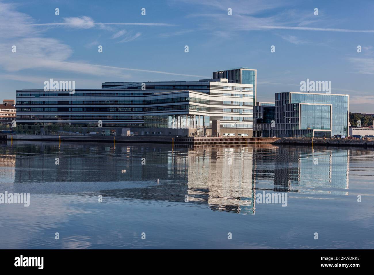 Dokk 1, culture centre, library, cafe, government building in Hack ...