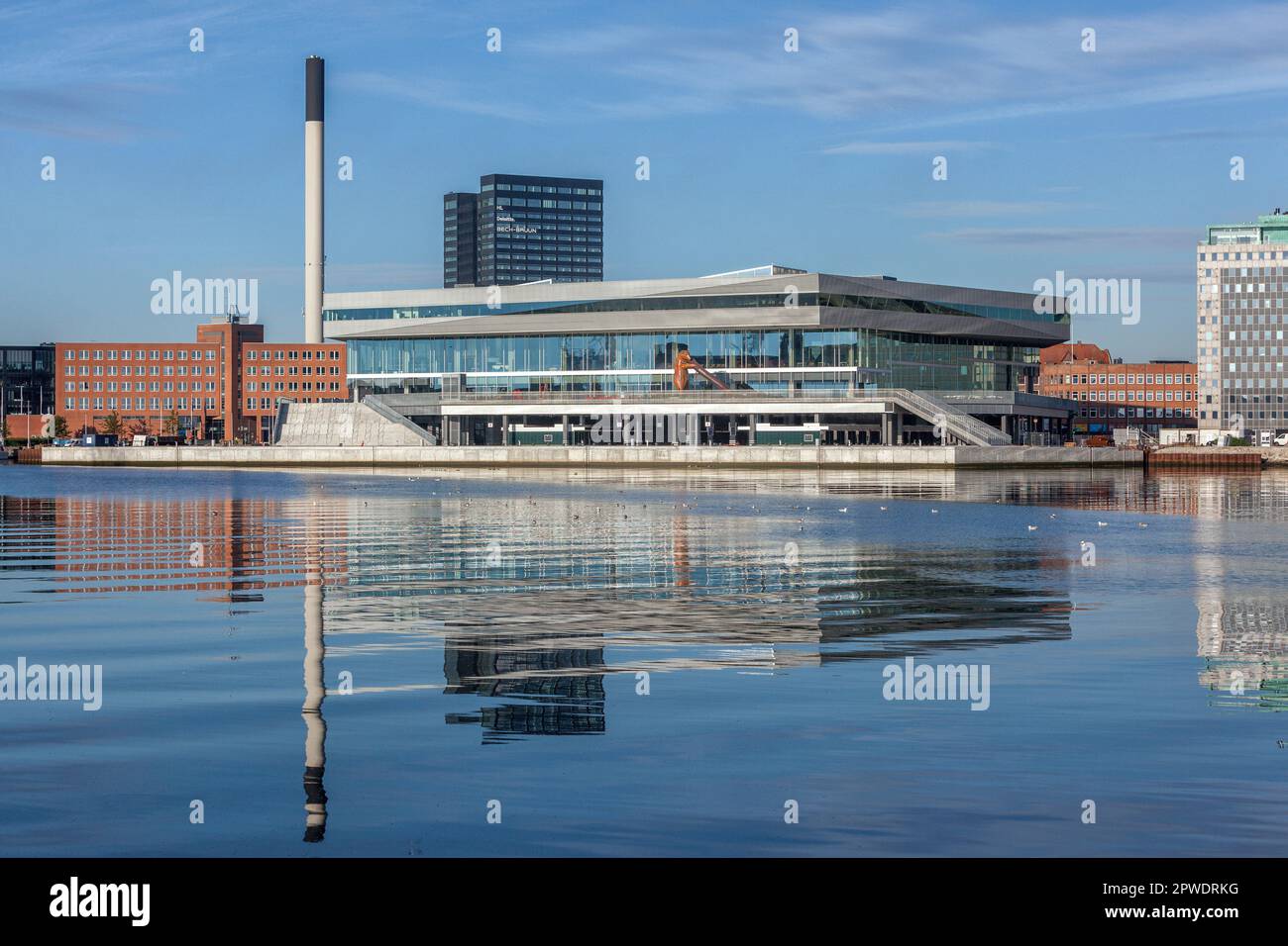 Dokk 1, culture centre, library, cafe, government building in Hack ...