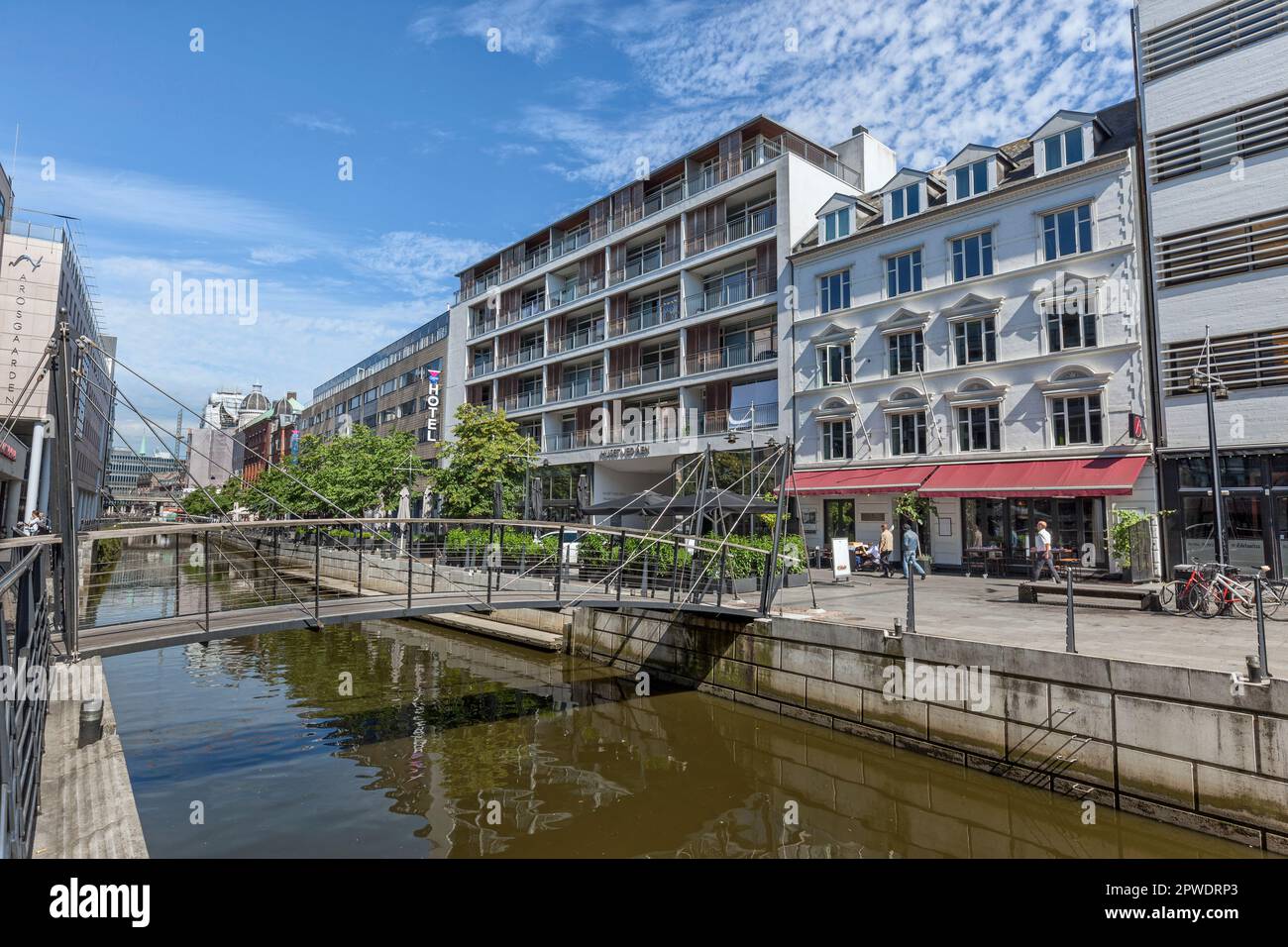 Shops, restaurants, cafes, bars and offices on Aboulevarden by ...