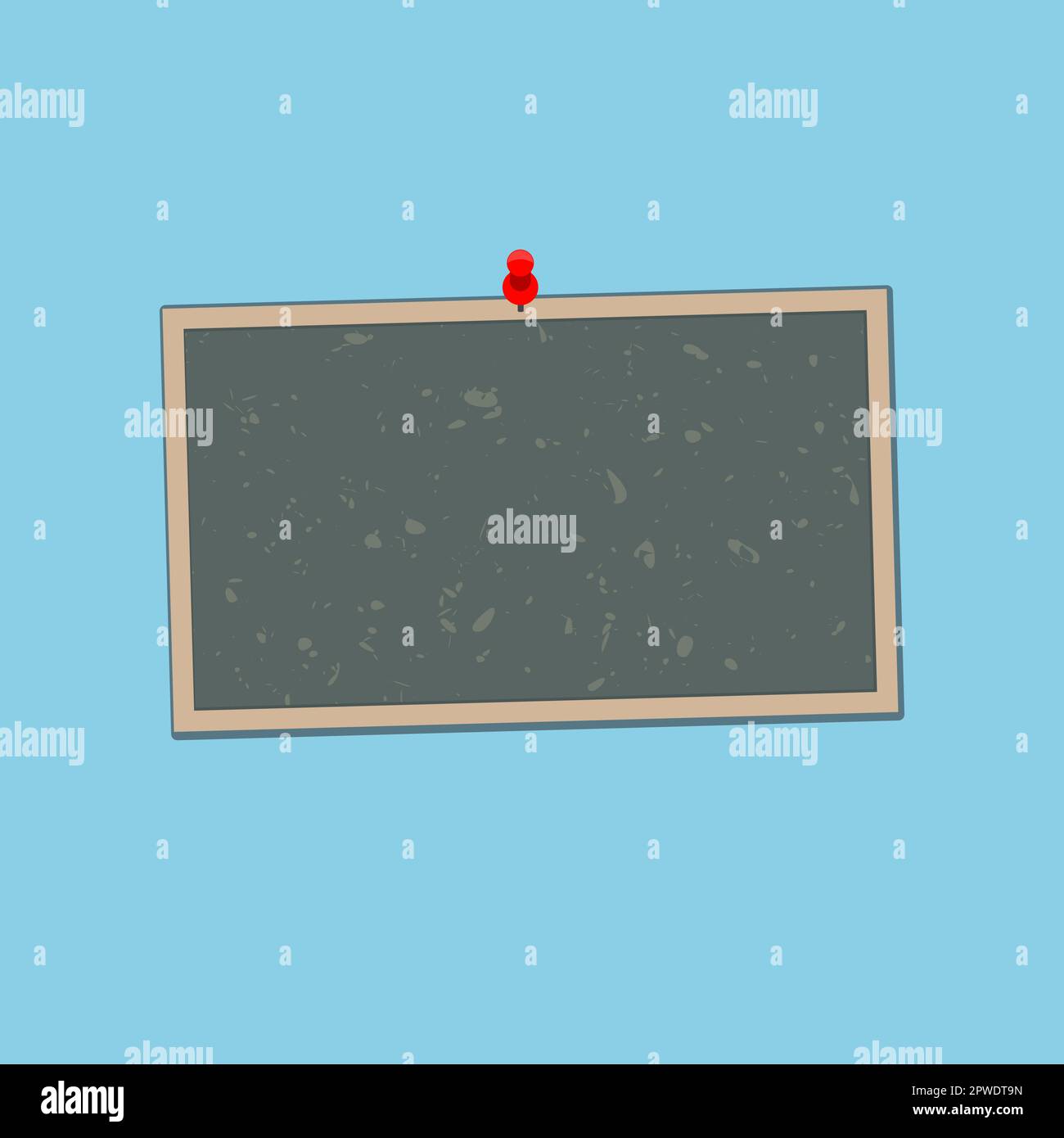 Pin board with frame vector illustration Stock Vector Image & Art - Alamy