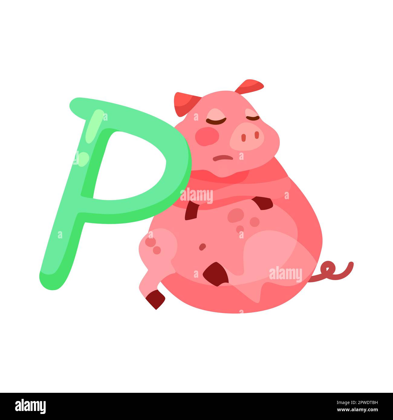 Pig font hi-res stock photography and images - Alamy