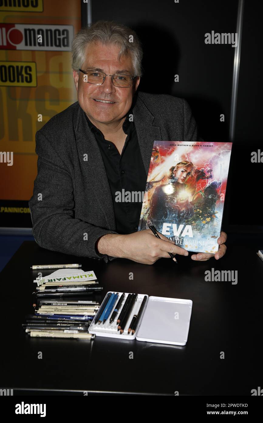 Arild Midthun bei der Panini Signierstunde bei der Manga-Comic-Con auf ...