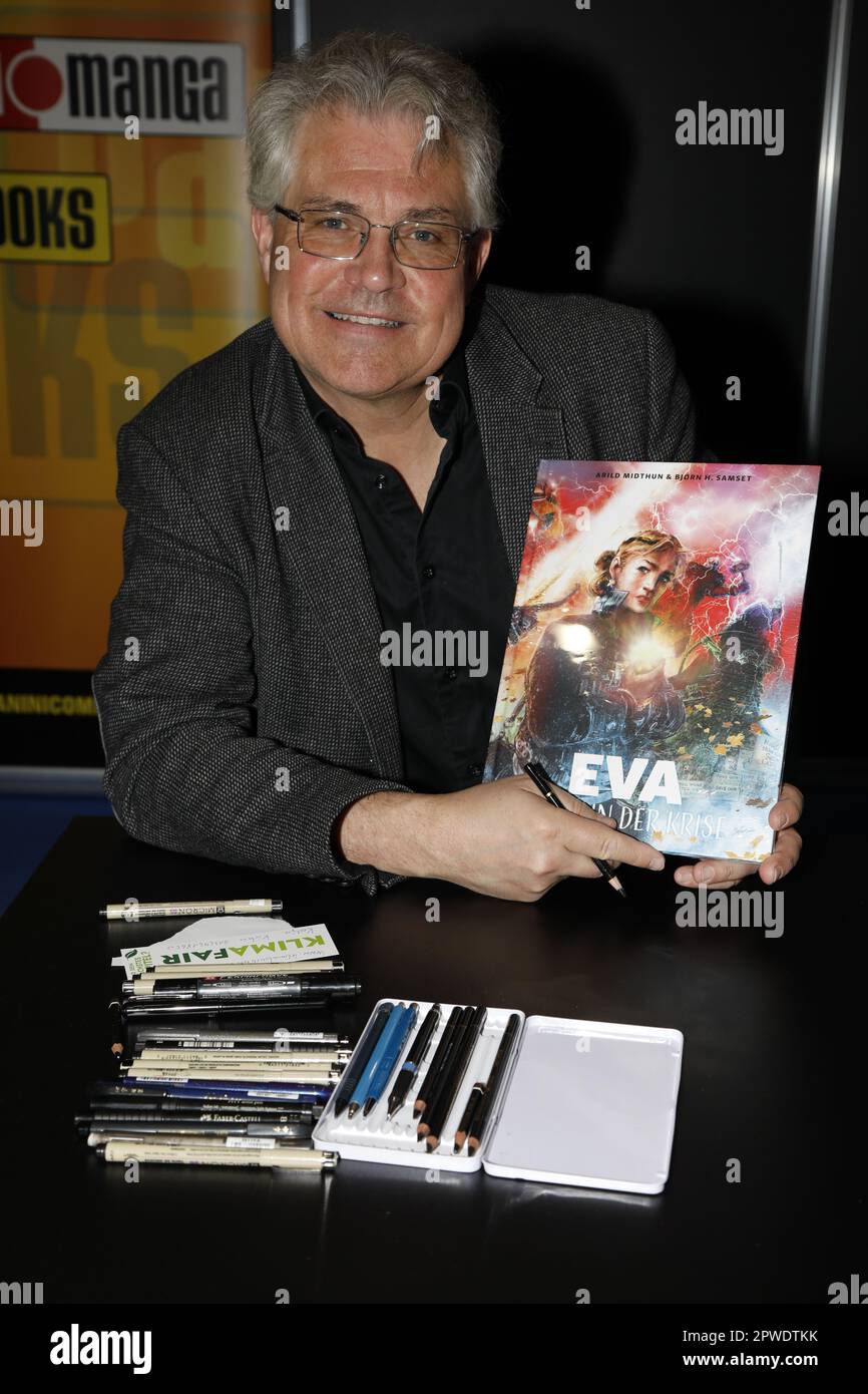 Arild Midthun bei der Panini Signierstunde bei der Manga-Comic-Con auf ...