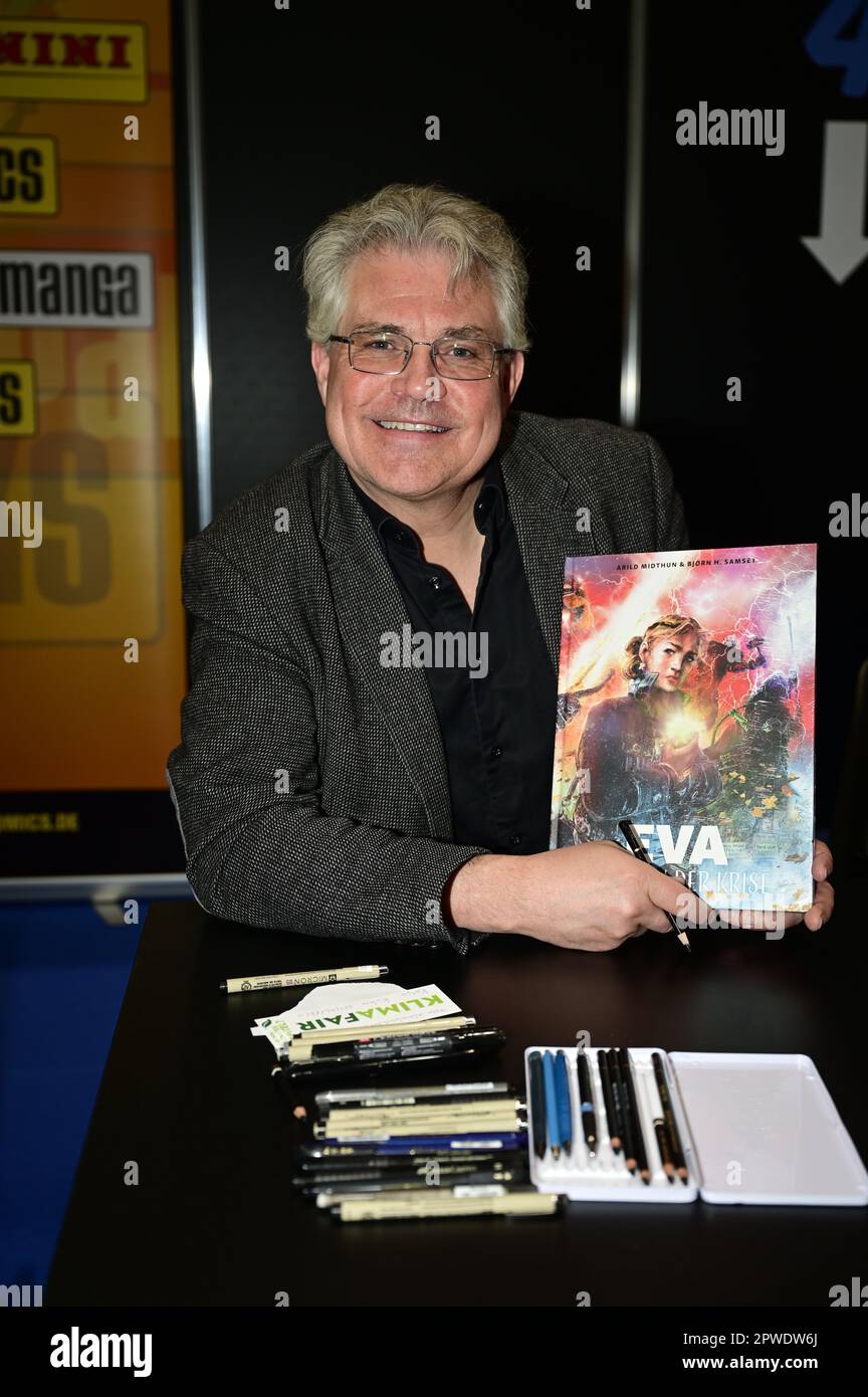 Arild Midthun bei der Panini Signierstunde bei der Manga-Comic-Con auf der Leipziger Buchmesse ...